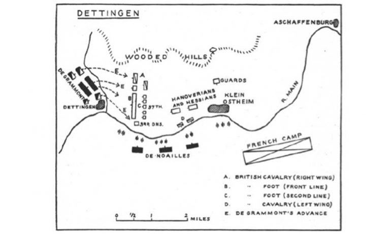 Battle of Dettingen - The Royal Hampshire Regiment Museum