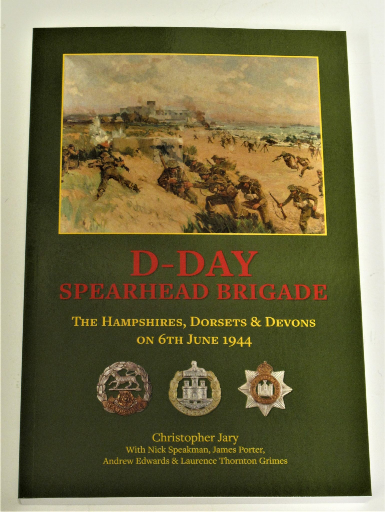 D Day Spearhead Brigade Book - Christopher Jary - Paperback - The Royal ...